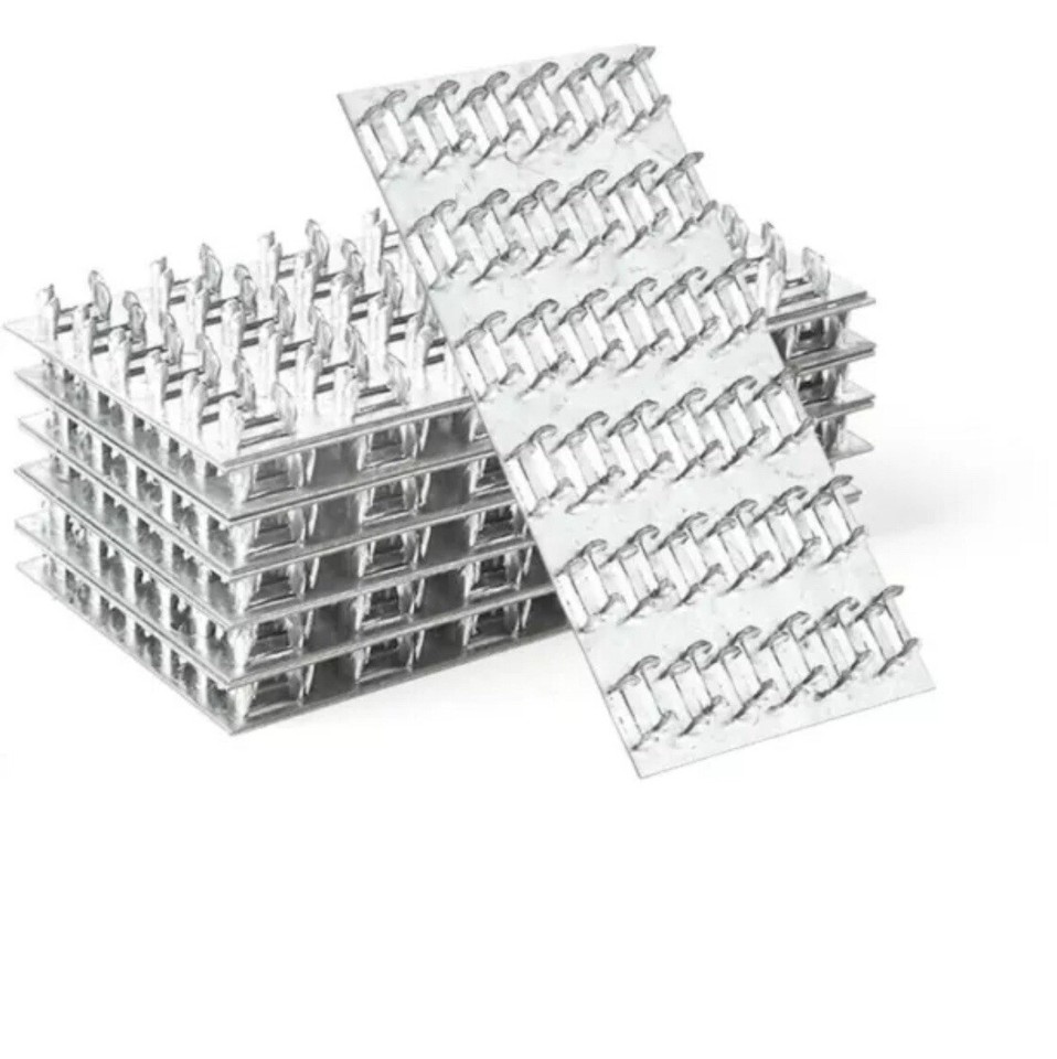 150 QTY 3" x 6" Truss Plate - Mending Plate - Structural Plates Zinc ...