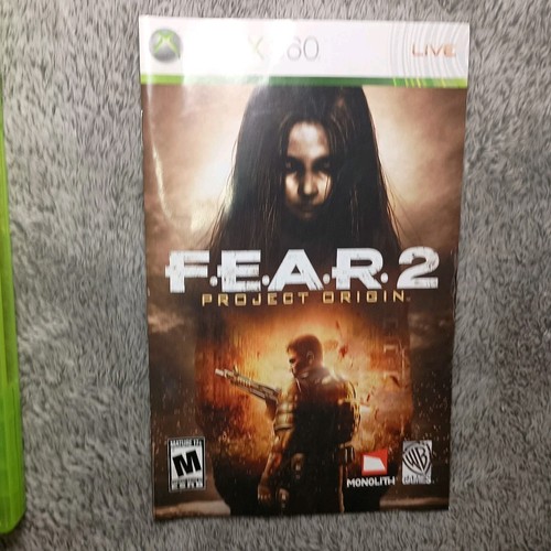 FEAR 2: Project Origin (Xbox 360, 2009) Complete Box CIB Tested Working ...