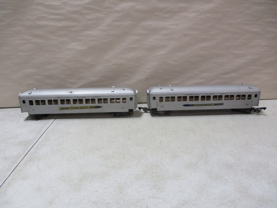 3 American Flyer Silver Bullet Coach 655 | eBay Australia