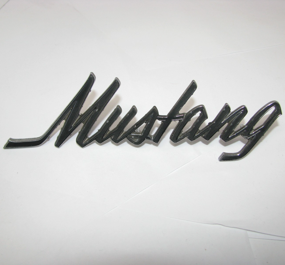 Vintage 1969-1973 FORD MUSTANG Original EMBLEM FoMoCo C9ZB-16098-A | eBay