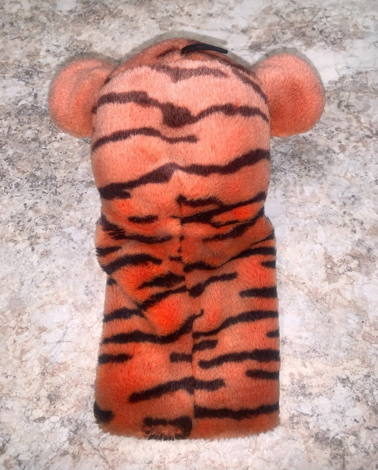 GOOD CONDITION 12" Disney RARE Tigger Plush Golf Club Headcover Winnie ...