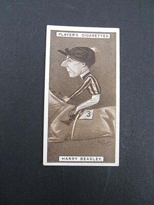 Player's - Racing Caricatures (1925) - # 4 Harry Beasley | eBay UK