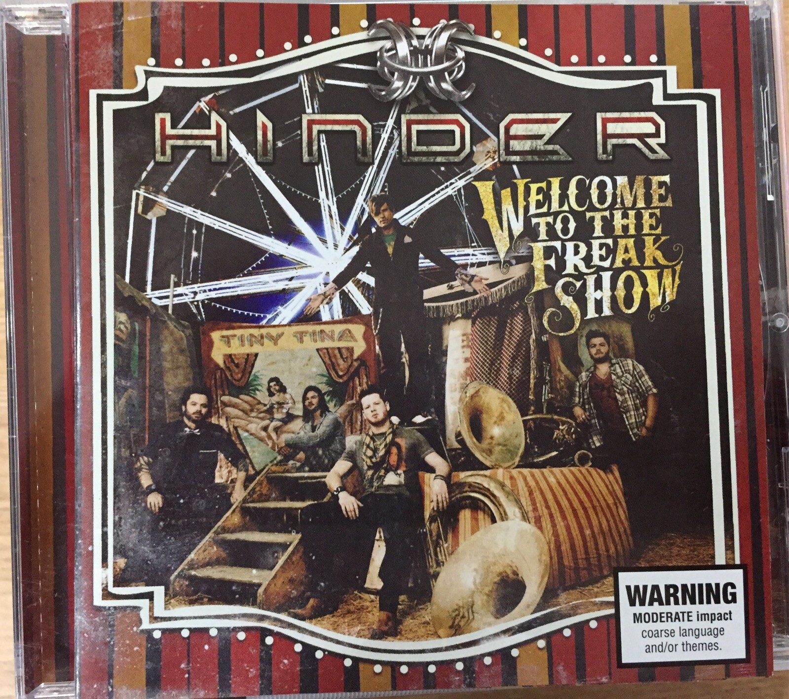 HINDER - Welcome To The Freak Show CD 2012 Republic AS NEW! | eBay