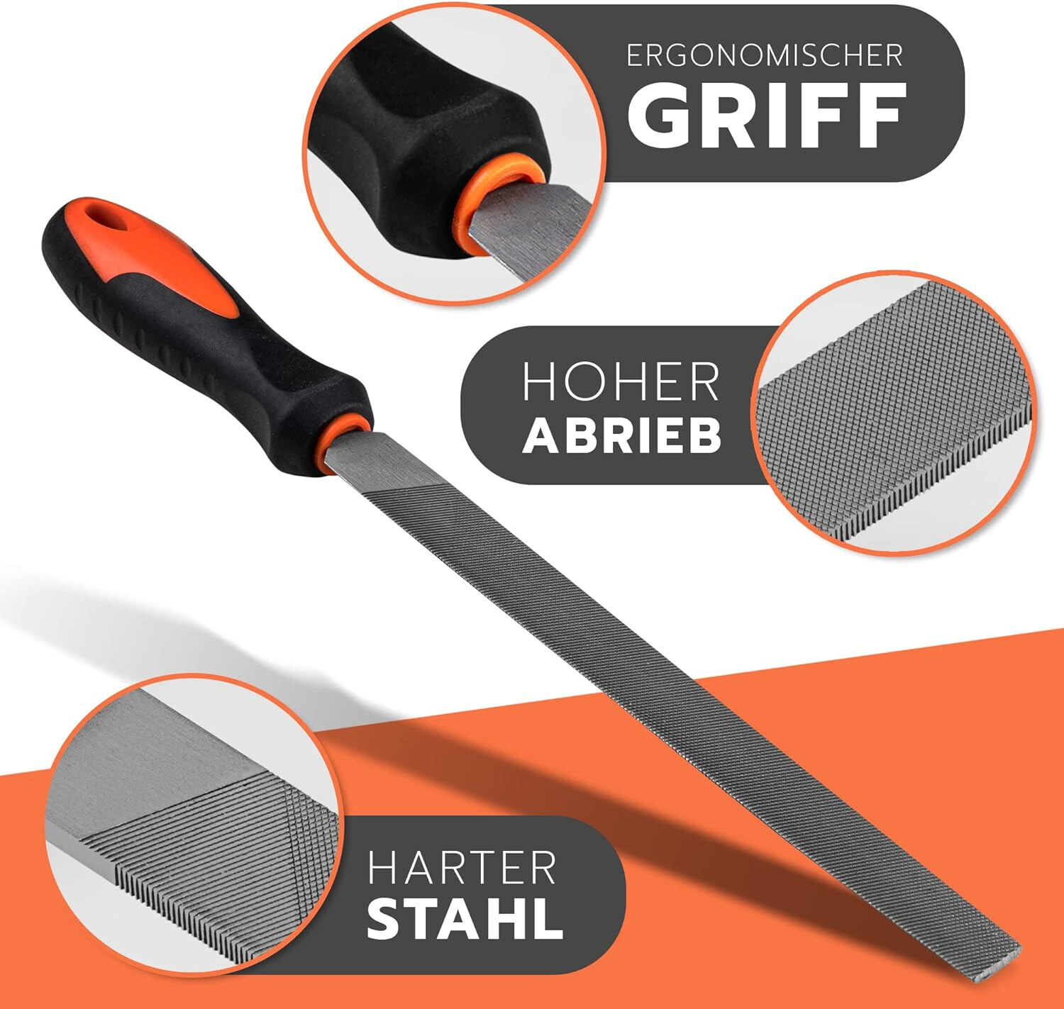 FEILENSET 11-TEILIG CARBONSTAHL SATZ RASPEL FEILE für METALL, HOLZ ...