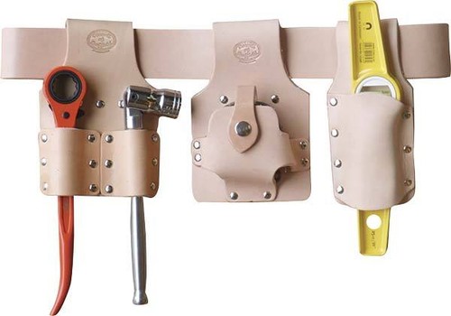 Scaffolding Tool Belt Set - Premium Leather - Includes Top Brand ...