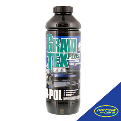 U-POL Gravitex Plus Stone Chip Protector BLACK Underbody Car Sealant 1 ...