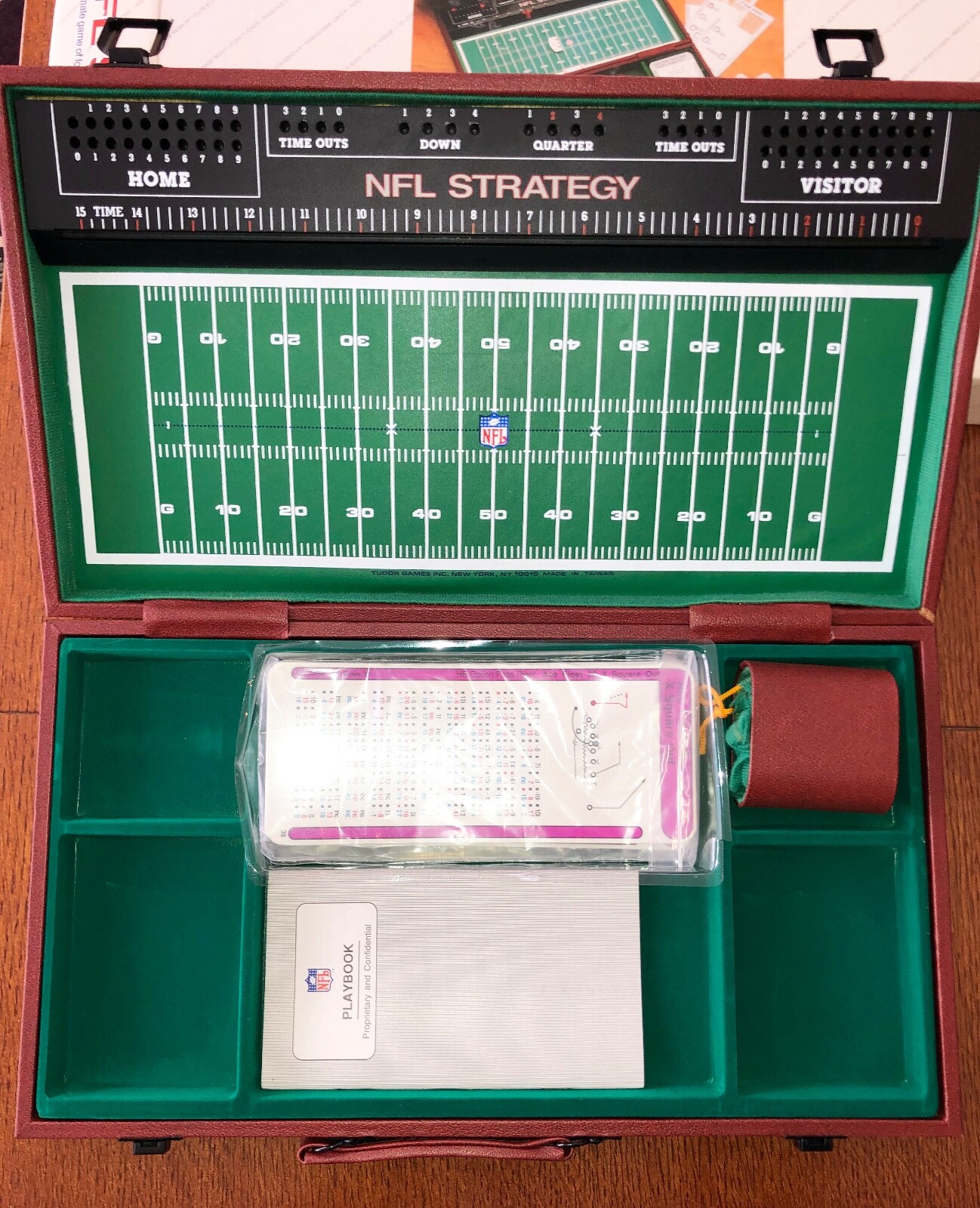 Vintage NFL Strategy Game of Football Tudor Games Model 1000 1979 for ...
