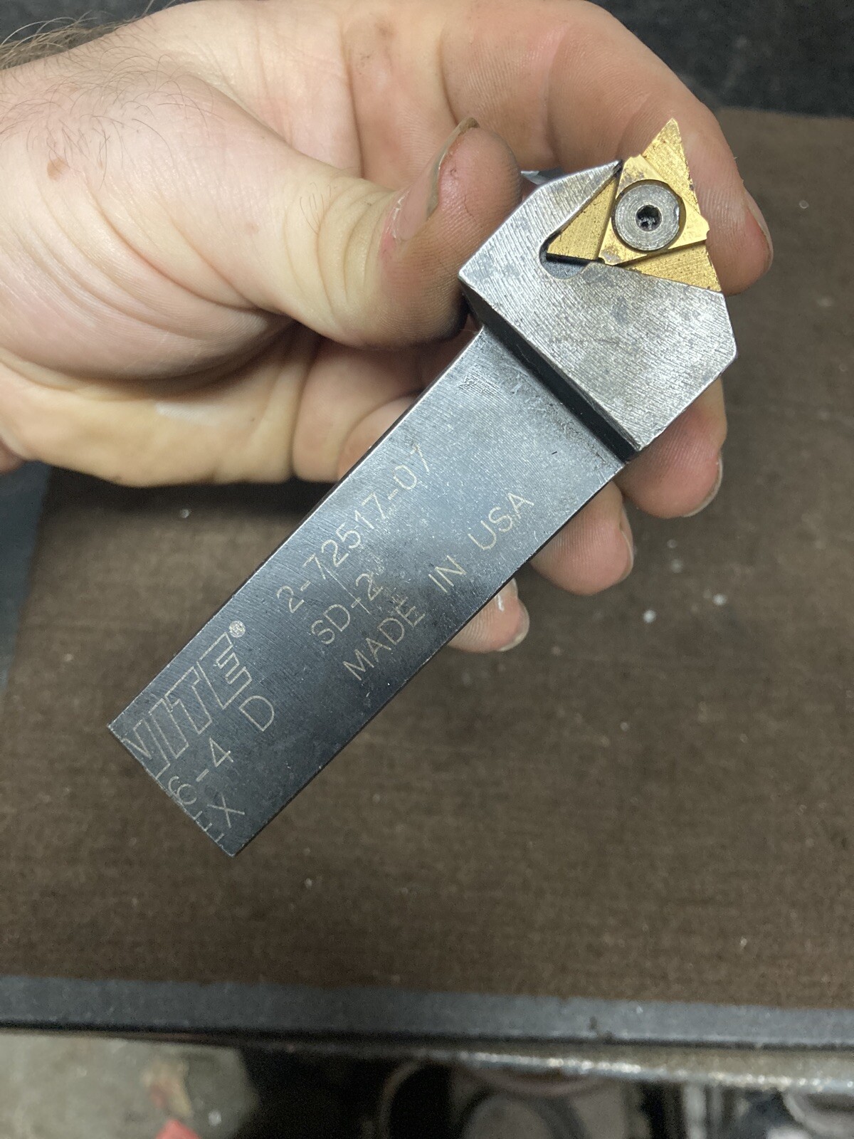 VALENITE 1” Threading / Grooving SD-TML-16-4D INDEXABLE Metal Lathe ...