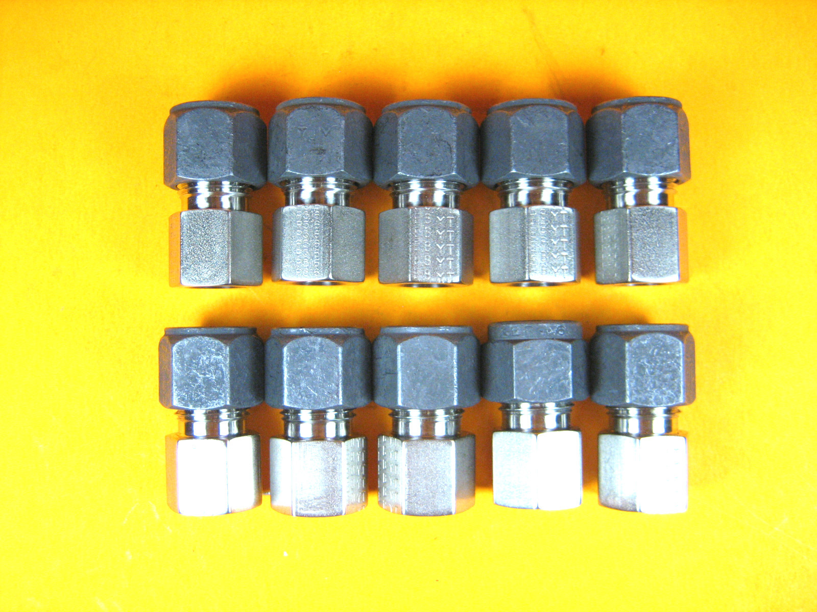 Parker - 6-2 GBZ-SS - Female Adapter, 3/8" x 1/8" (Lot of 10) | eBay