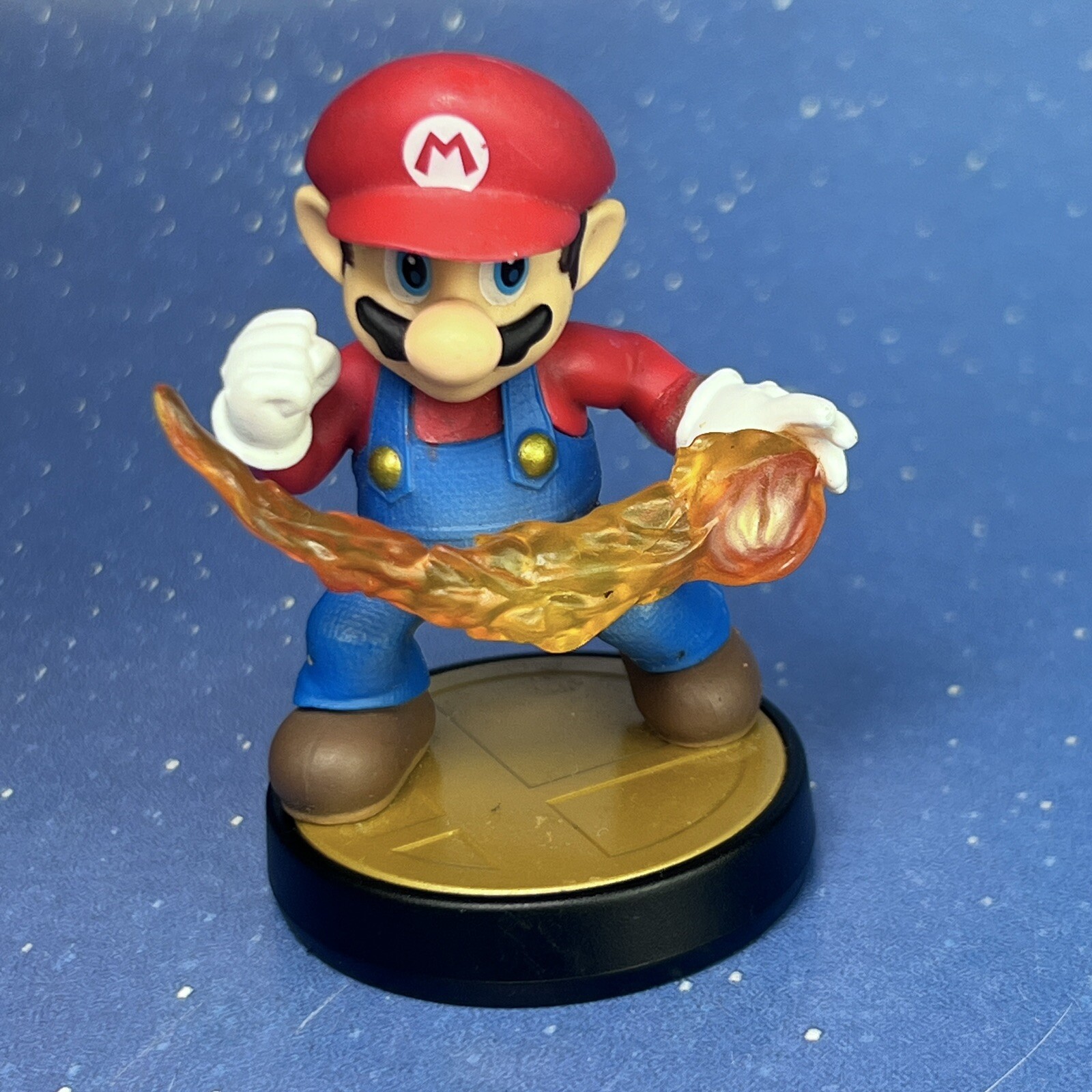 Nintendo Fire Ball Mario Amiibo Super Smash Bros. Series Figure NVL-001