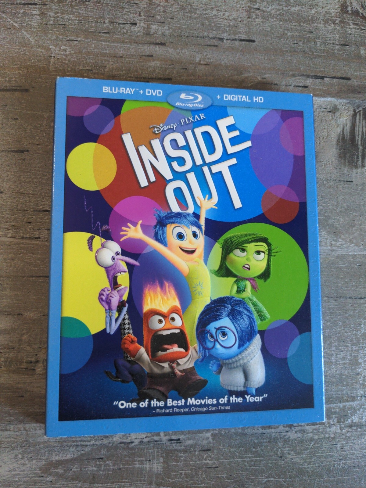 Inside Out (Blu-ray, DVD, Bonus) 786936846959 | eBay