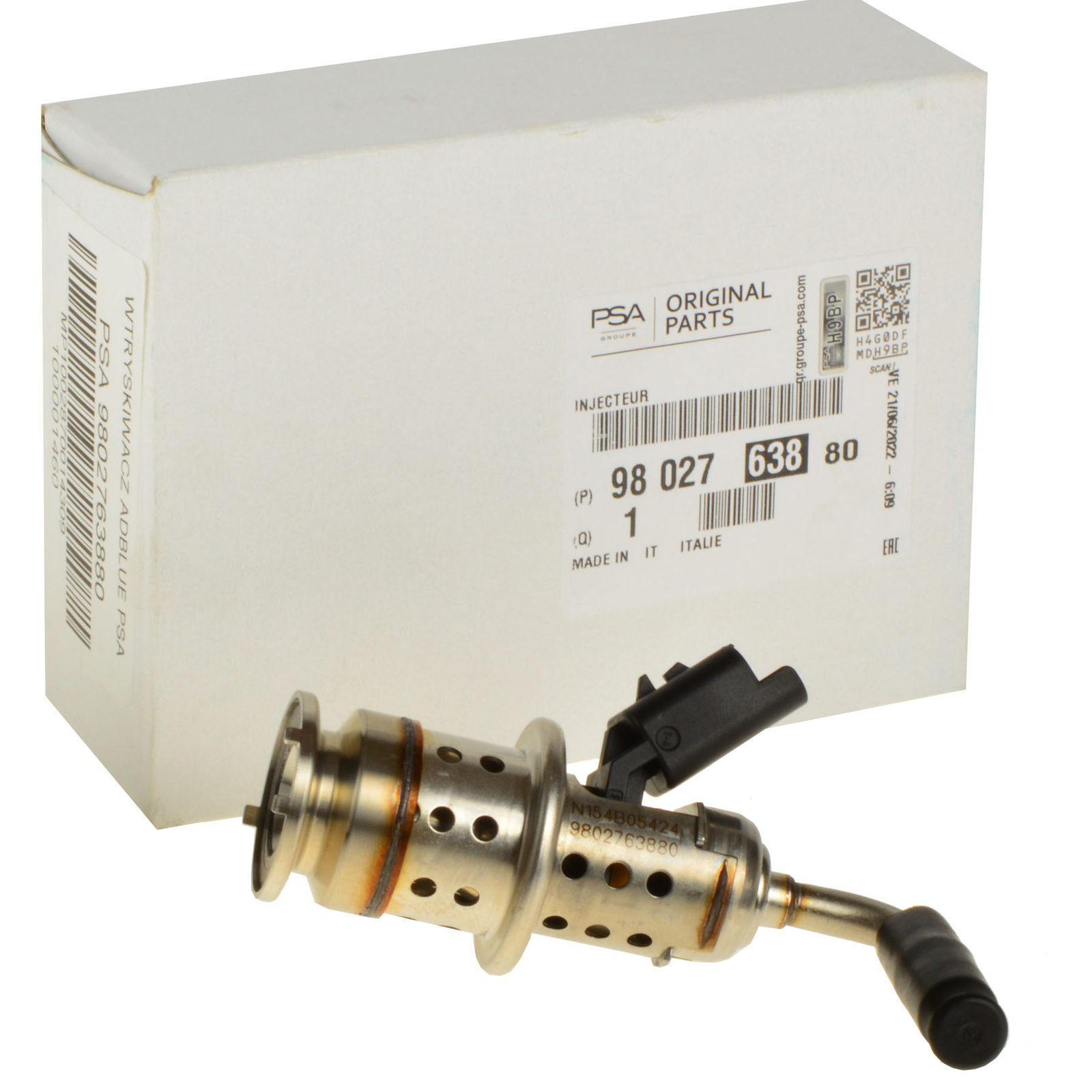 ORIGINAL CITROEN PEUGEOT 9802763880 Einspritzventil Ventil AdBlue 1.6 ...