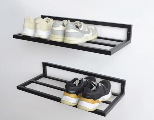 Shoe Rack, Wall Mounted Shoe Rack, Metal Shoe Rack, Shoe Stand | eBay