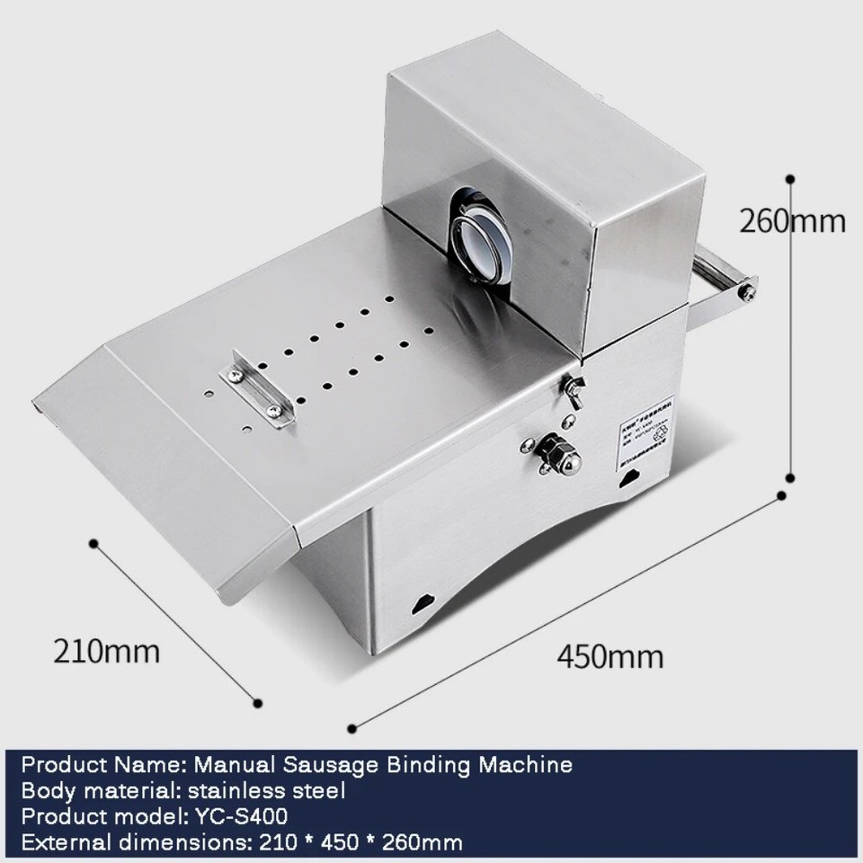 Automatic Electric Sausage Twisting Machine Sausage Knotter Tying ...