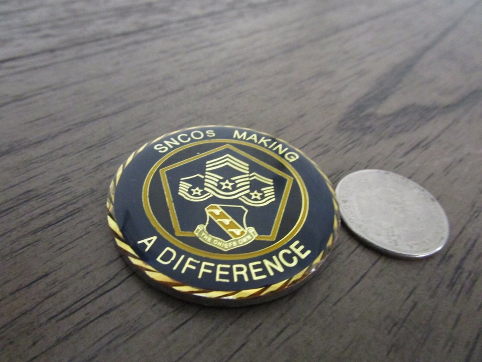 USAF Washington Area Top III SNCO's Making A Difference Challenge Coin ...