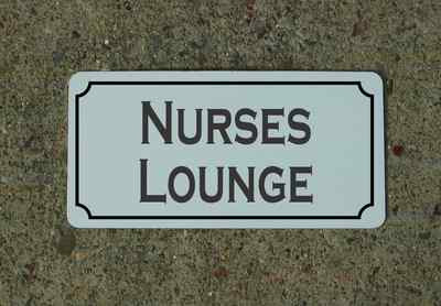 NURSES LOUNGE Metal Sign 4 Hotel Motel Cosplay TV Movie Props Gym | eBay