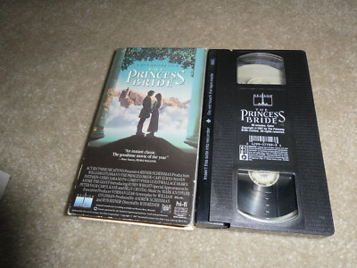 Vintage 1988 VHS Video Movie Tape The Princess Bride | eBay
