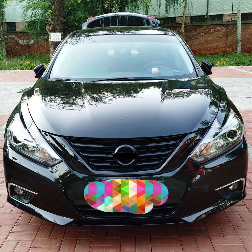 2016-2018 Nissan Teana Altima Front Bumper Grill Grille Gloss Black | 3 ...
