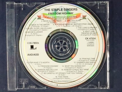 Freedom Highway The Staple Singers {CD Disc Only No Tracking} | eBay
