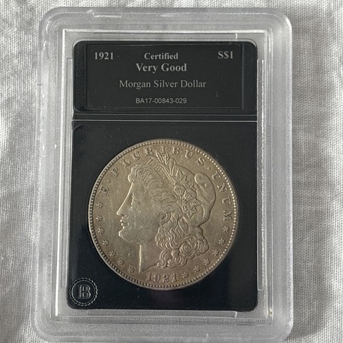 1921 Authenticated Very Good Morgan Silver Dollar | eBay