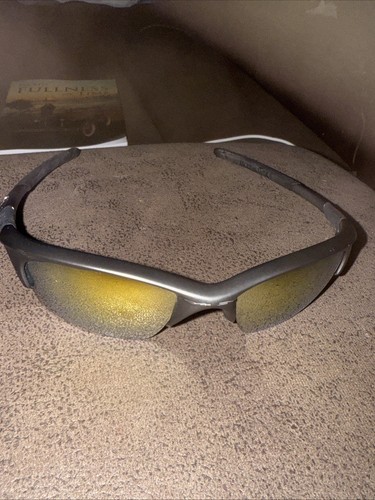 1st Gen Oakley Half Jacket 1.0 Gunmetal Grey/VR28 Sunglasses excellent ...