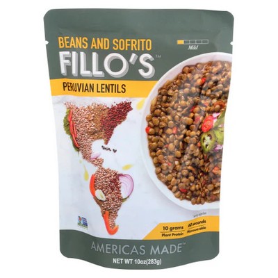 Beans Peruvian Lentils 10 Oz(Case Of 6) By Fillos | eBay