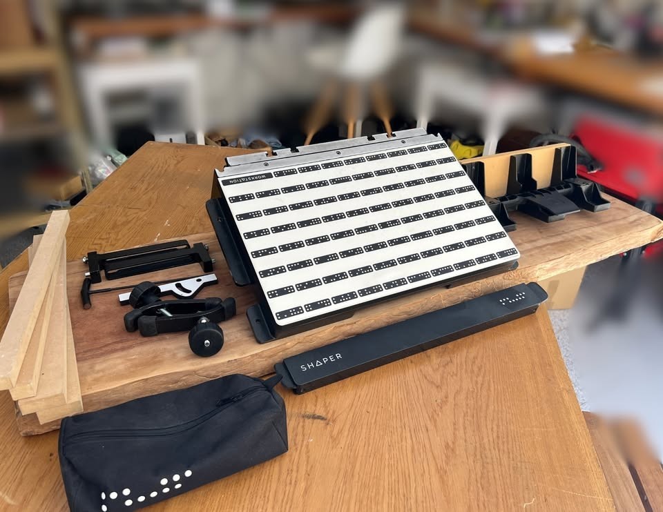 Shaper Origin Hand Held Portable CNC Router including, Workstation ...