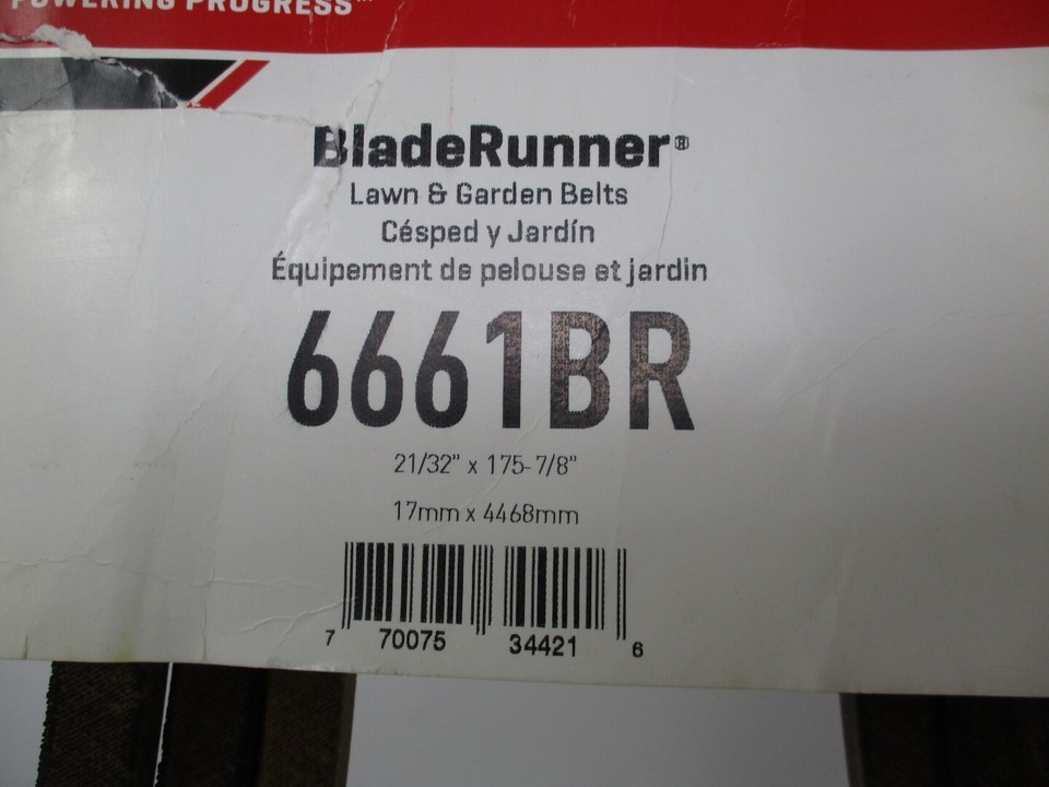 For Toro 106-7369 BladeRunner Lawn and Garden Belt by Gates 6661BR | eBay