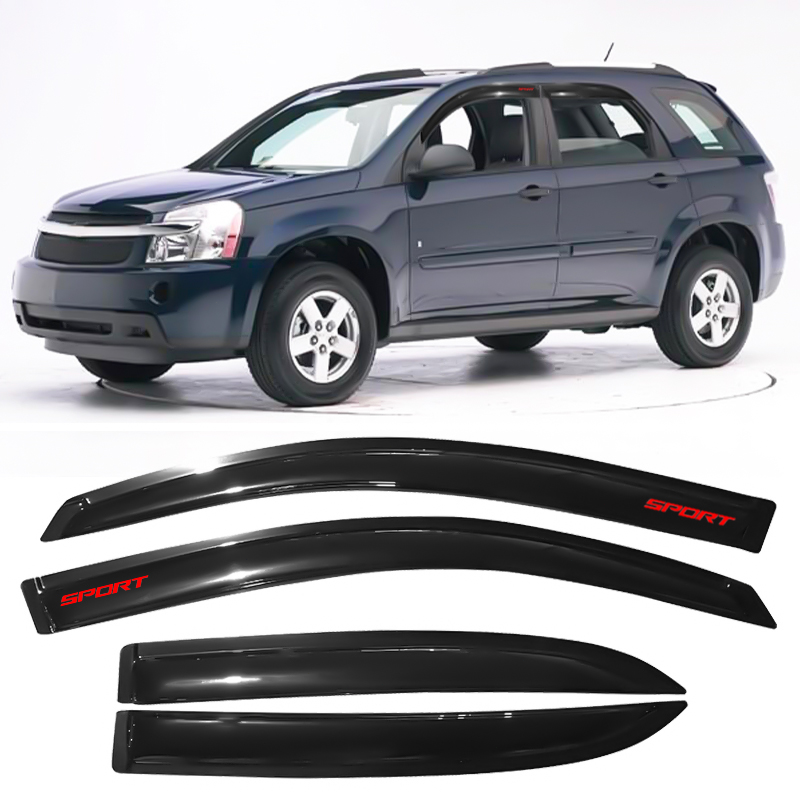 Fits 05-09 Equinox & Pontiac Torrent Window Visors Sun Vent Guard Shade ...