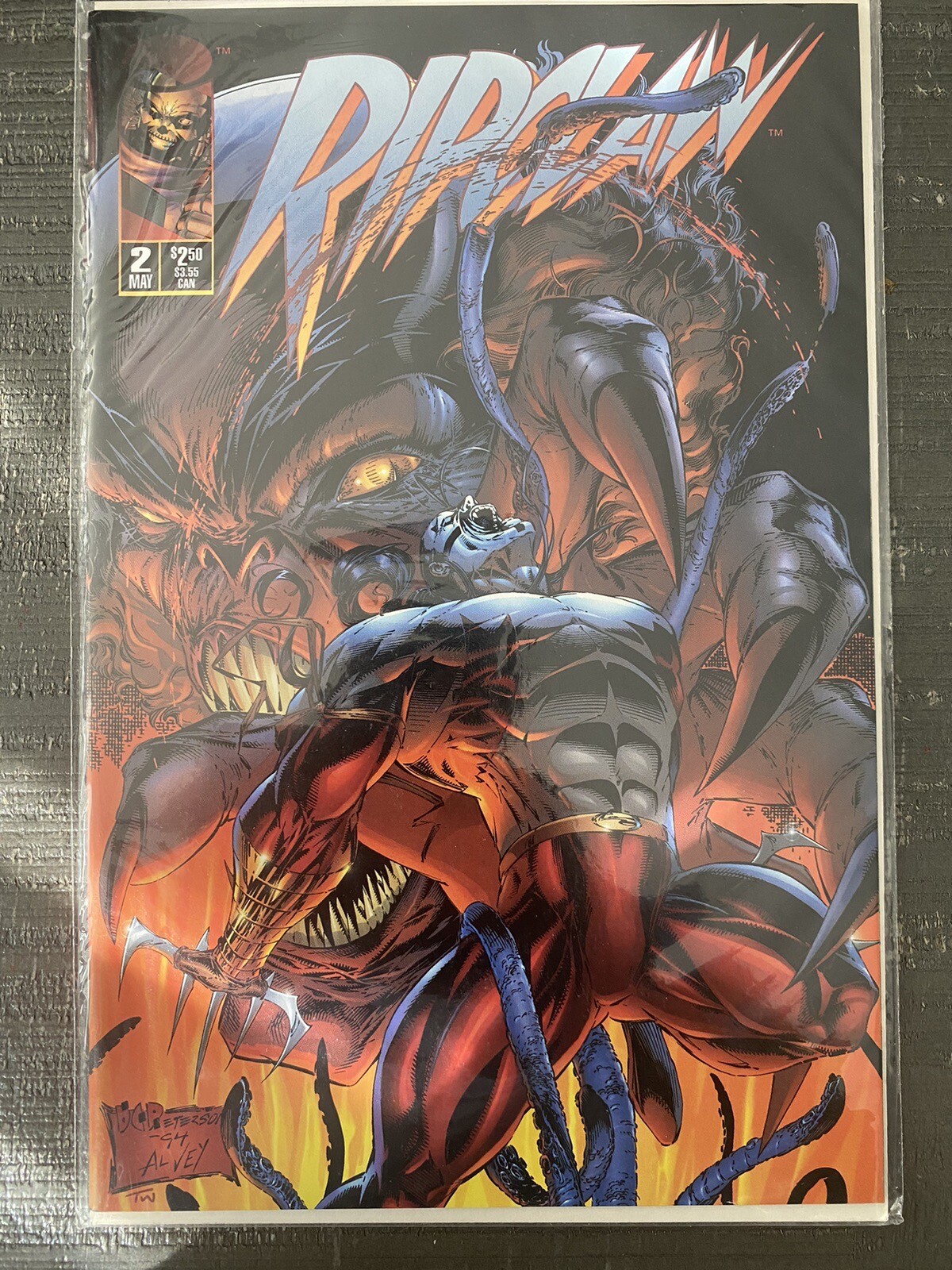 Ripclaw #2 May 1995 Image Comics Comic Book Brandon Peterson First ...