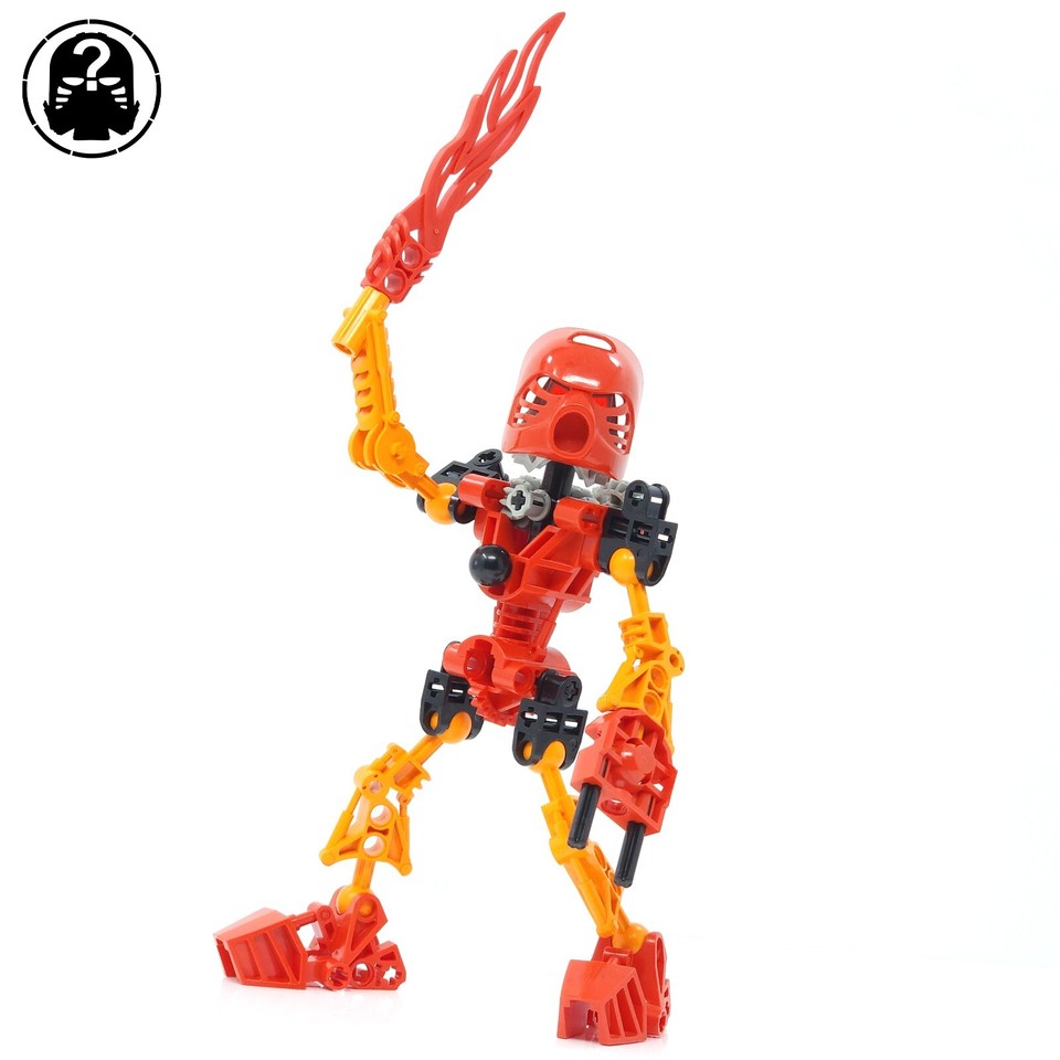 Lego Bionicle - 8534 - Toa Mata Tahu - Toa of Fire - Complete Retired ...