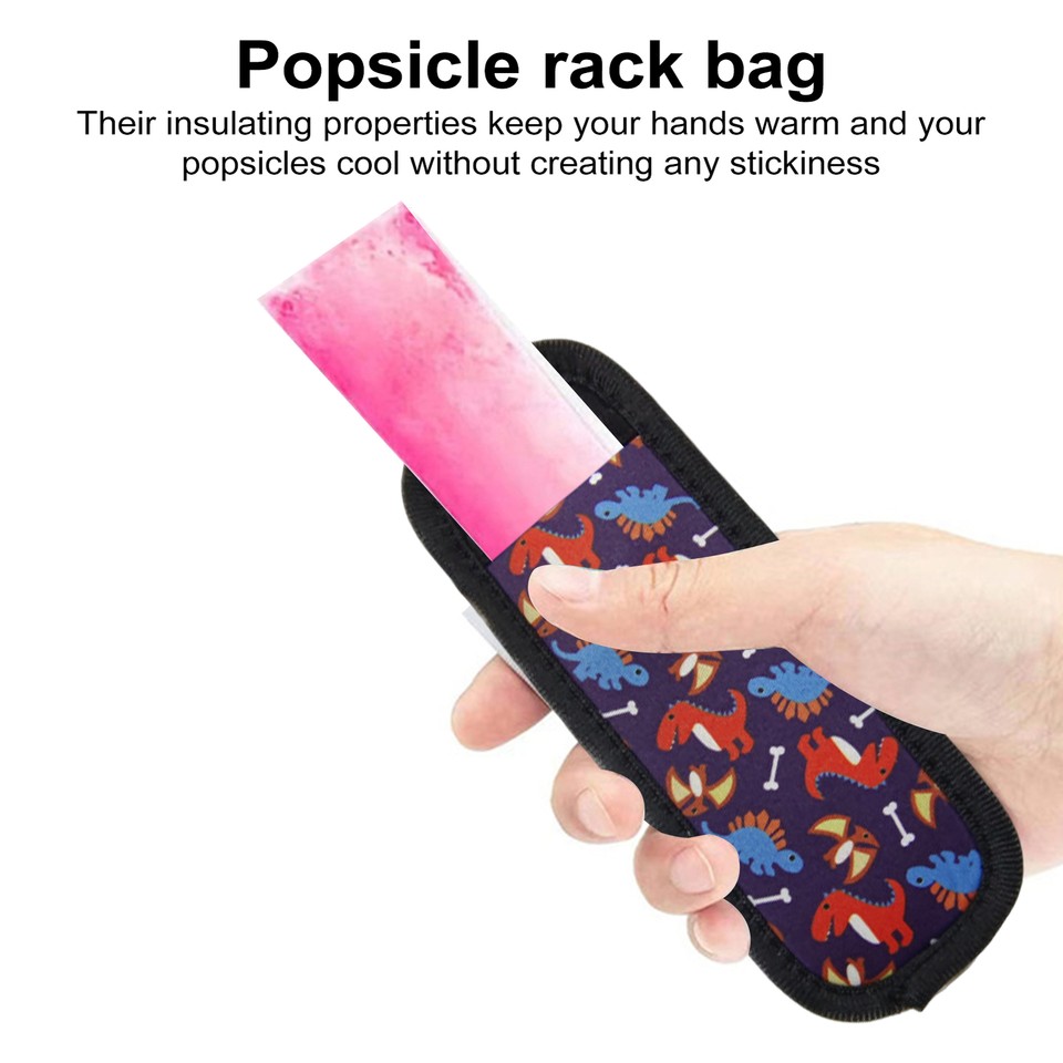 Popsicle Sleeves Popsicle Pouches Insulated Popsicle Holder Bag for Ice ...