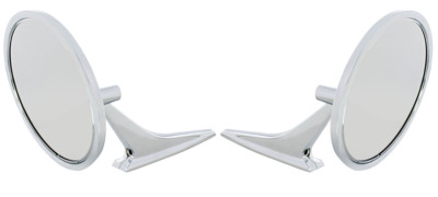 OER Chrome Exterior Mirror Set For 1967 Camaro 1969-74 Nova 1968 Bel ...