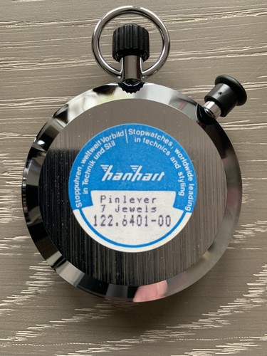 German Hanhart Stopwatch Set on a Dash Panel Dashboard Rally Timer 20 ...