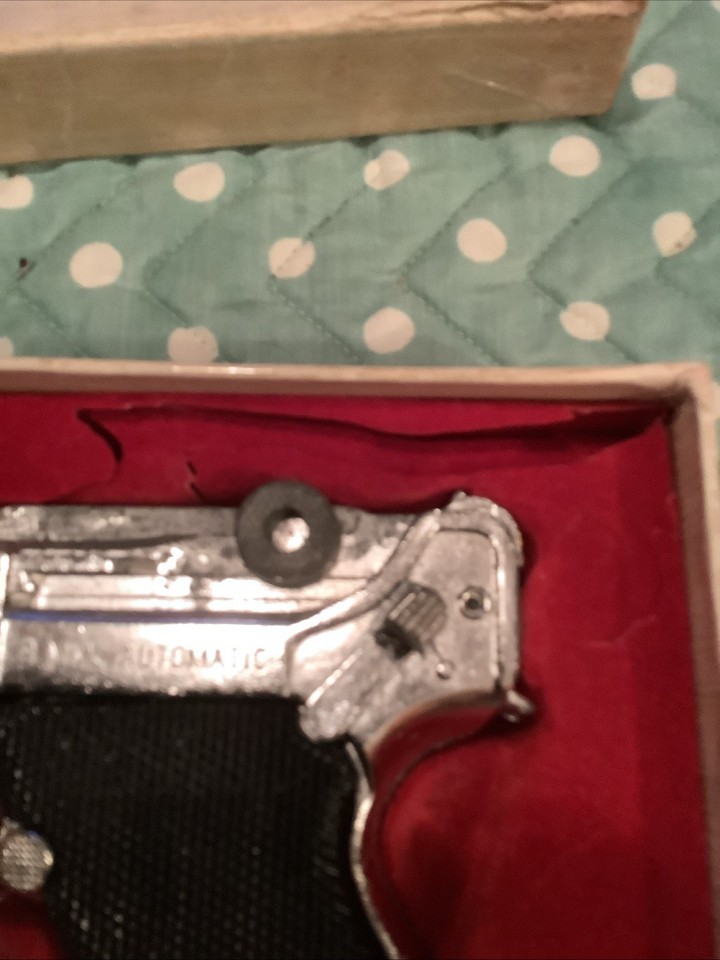 VINTAGE LONE STAR SPECIAL AGENT LUGER PRESENTATION SET VERY RARE 60s ...