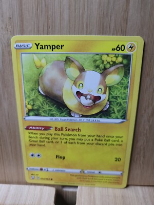 YAMPER🏆052/163 BATTLE STYLES (Genuine) Pokemon Card🏆 | eBay Australia