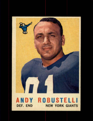 1959 ANDY ROBUSTELLI TOPPS #147 GIANTS *G5772 | eBay