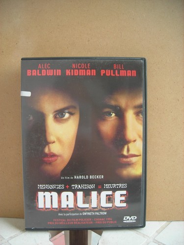 DVD MALICE (ALEC BALWIN/NICOLE KIDMAN) N° 97 | eBay