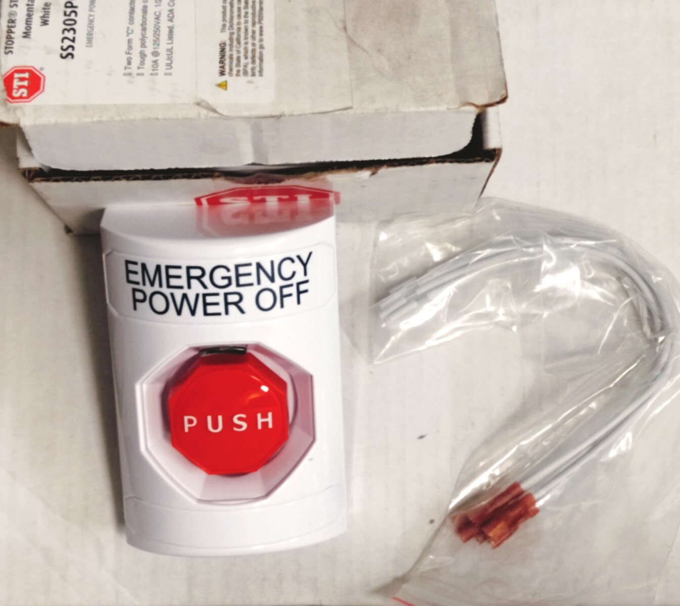 New. Safety Technology Emergency Power Off Push Button; SS2305PO-EN | eBay