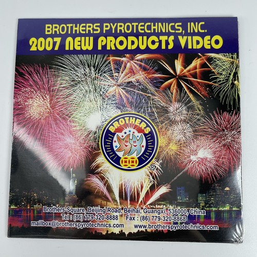 Brothers Pyrotechnics New Product Video DVD 2007 Pyro Fireworks Demo ...