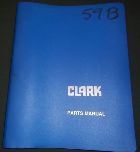 Clark TM247 Chariot Élévateur Levage Diable Pièces Manuel Livre ...