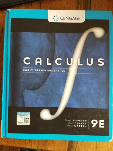 Calculus: Early Transcendentals 9E CENGAGE - Hardcover, by Stewart ...