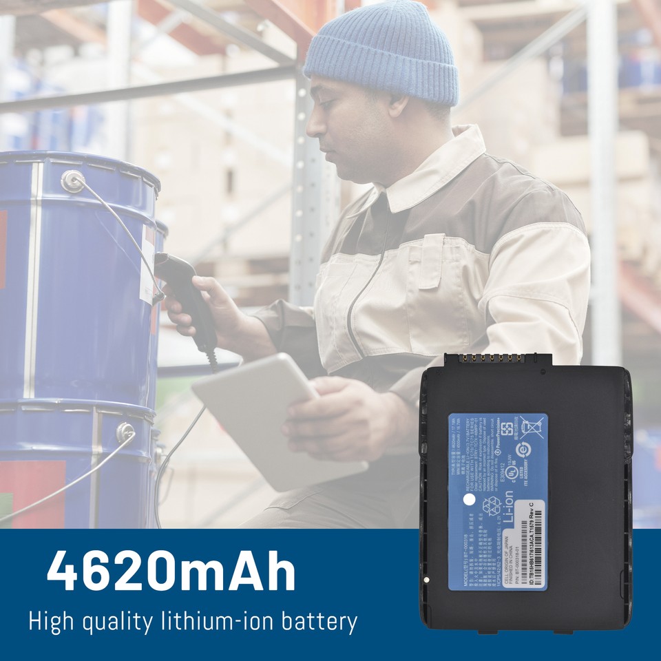 10-PACK New Genuine BT-000318 Battery for Zebra TC77 TC55 TC70 TC72 ...