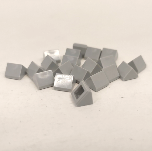 LEGO BULK LOT 30 SLOPE 45° DOUBLE 1 /3 MIXED COLORS #35464 for sale ...