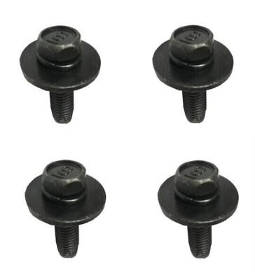 Toyota Front Skid Plate Bolts Tacoma FJ Tundra Sequoia 4Runner OEM - 4 ...