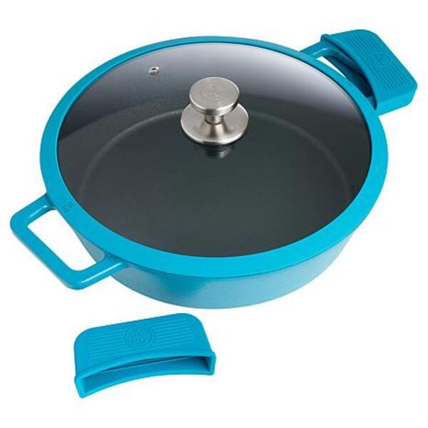 Kitchen HQ 4.5-Quart Cast Iron Nonstick Braiser | eBay