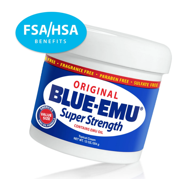 Blue-Emu Original Super Strength Topical Cream for Muscles and Joints ...