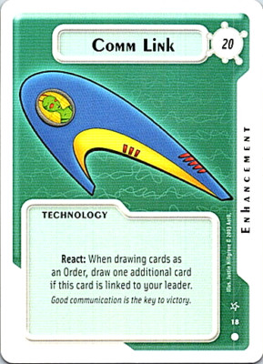 Comm Link HumAliens CCG Light Play | eBay