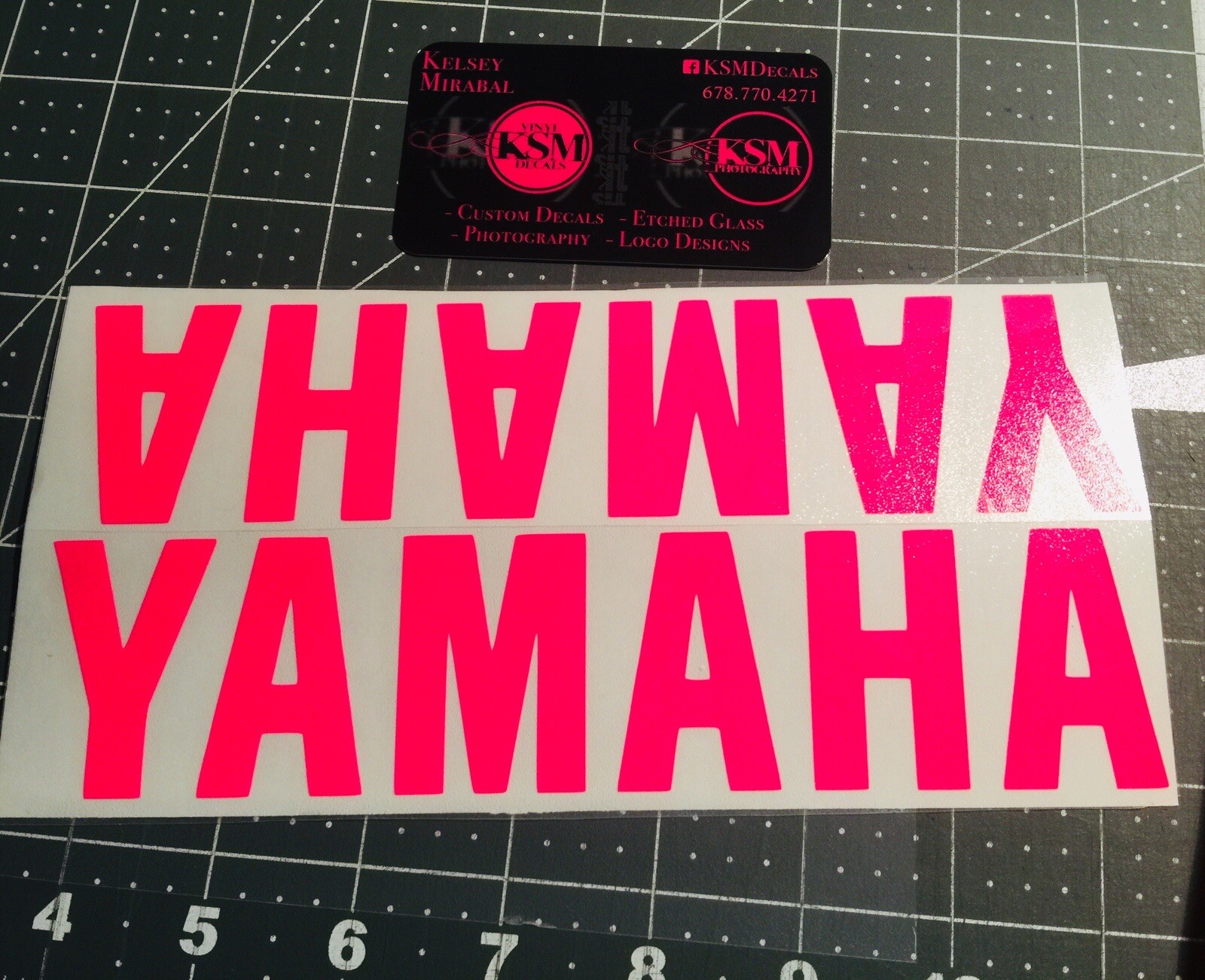 2015-2018 Yamaha R3 Custom Decals (#1) | United States