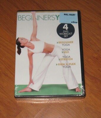 Beginner's Yoga 4 DVD Workout SET Stretch MIX Firm & Flex | eBay
